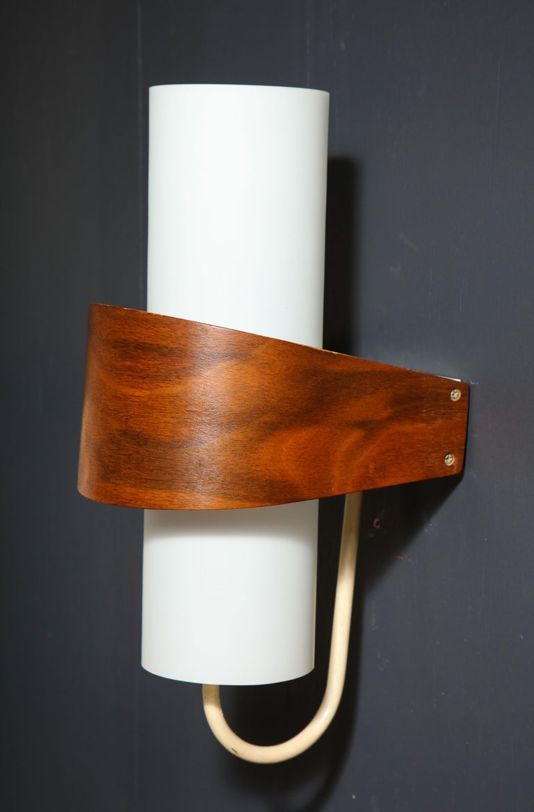 Pair of Modernist Sconces by Louis Kalff, Netherlands, 1960s For Sale ...