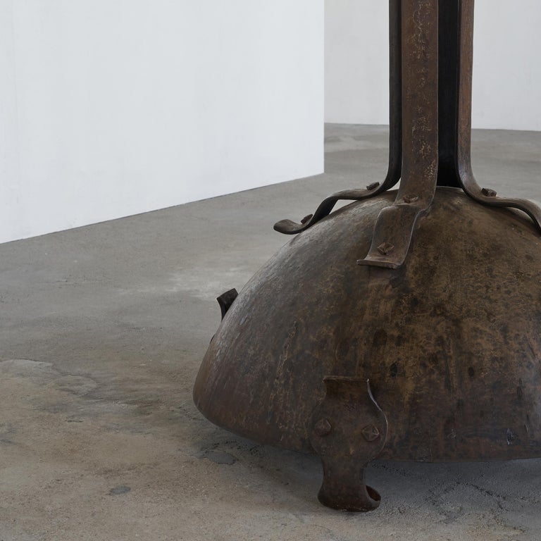 Monumental Pair of Hand Forged Art Deco Candle Holders 1930s For Sale ...