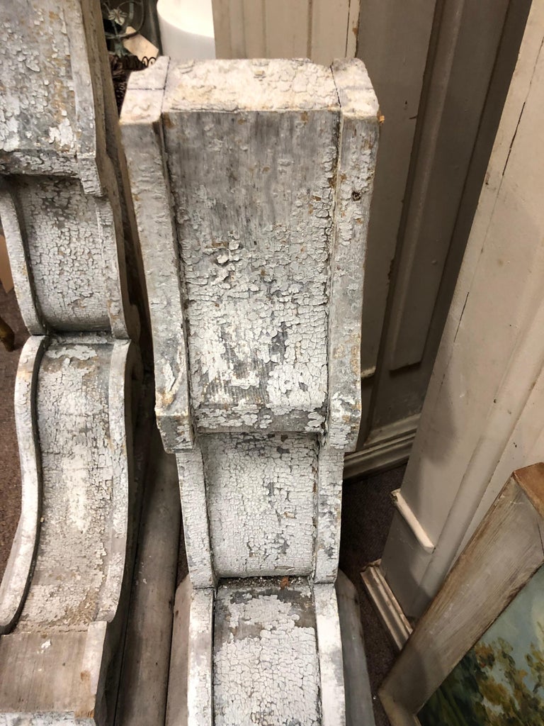 Pair of Monumental Antique Farmhouse Corbels at 1stDibs | corbels ...