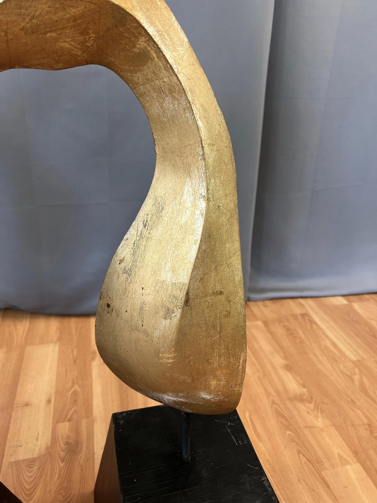 Pair of Monumental Gold Leaf Chofa Sculptures For Sale at 1stDibs