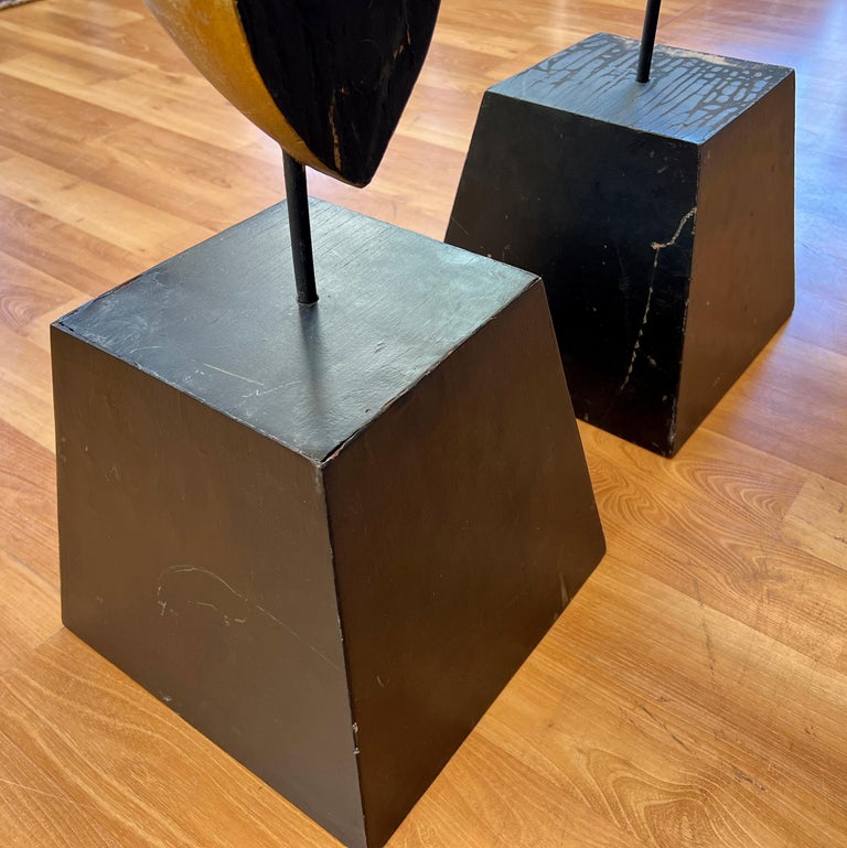 Pair of Monumental Gold Leaf Chofa Sculptures For Sale at 1stDibs