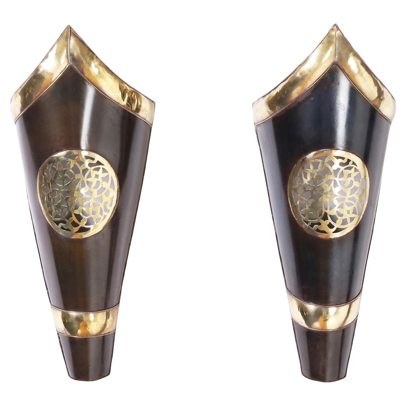 Pair of Lucite Wall Brackets at 1stDibs | lucite brackets, lucite wall ...