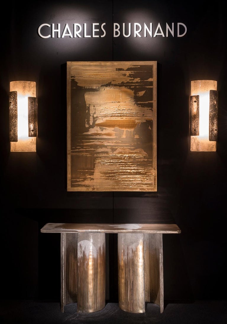 Pair of Murano Glass Torcello Wall Sconces For Sale at 1stDibs