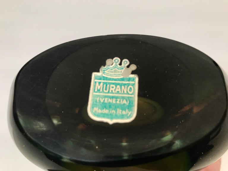Pair of Muranos , 1920, Italian. Label Murano 'Venezia' Made in Italy ...