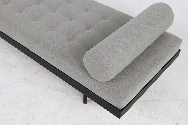 Pair of Nathan Lindberg 'Black Edition' Daybed Larch Wood, Metal, Teak ...