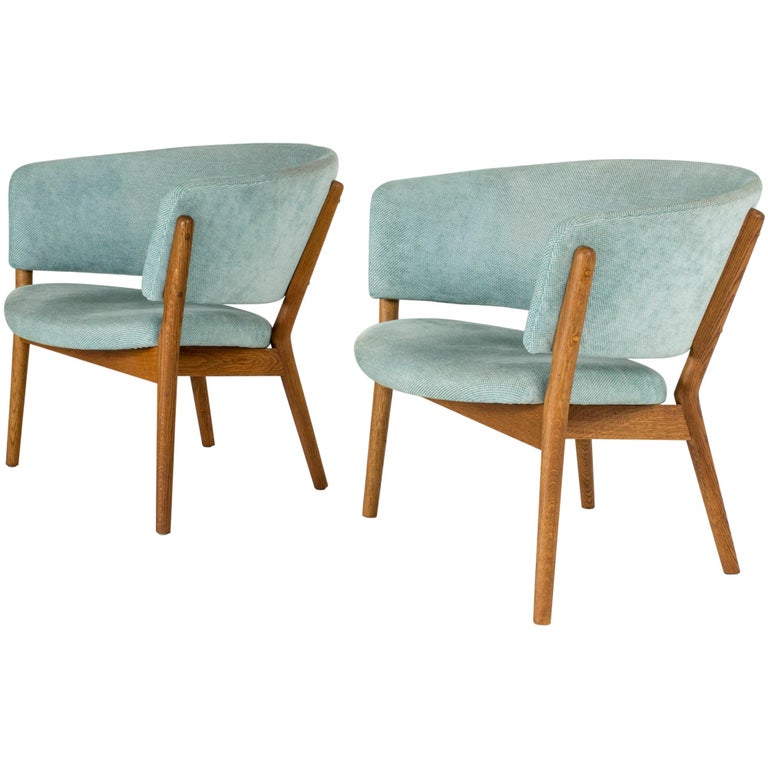 Pair of “ND 83” Lounge Chairs by Nanna Ditzel for Søren Willadsen at ...