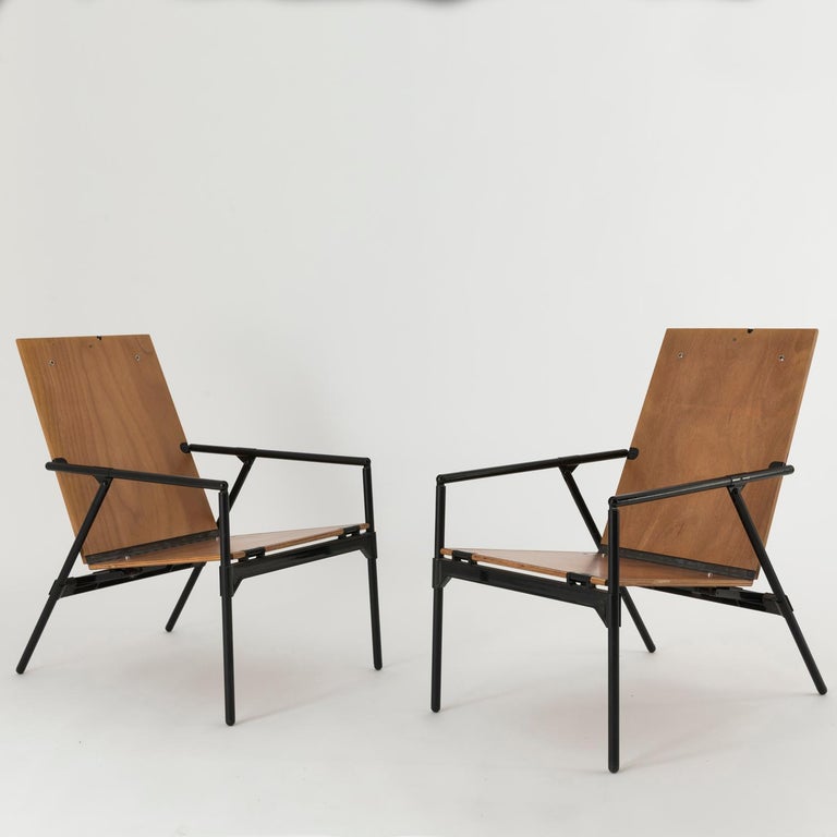 Pair of "Nena" Foldable Armchairs by Richard Sapper for B&B Italia ...