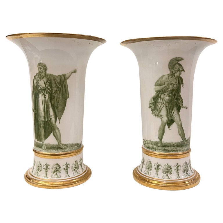 Pair of Neo Classic Vases at 1stDibs