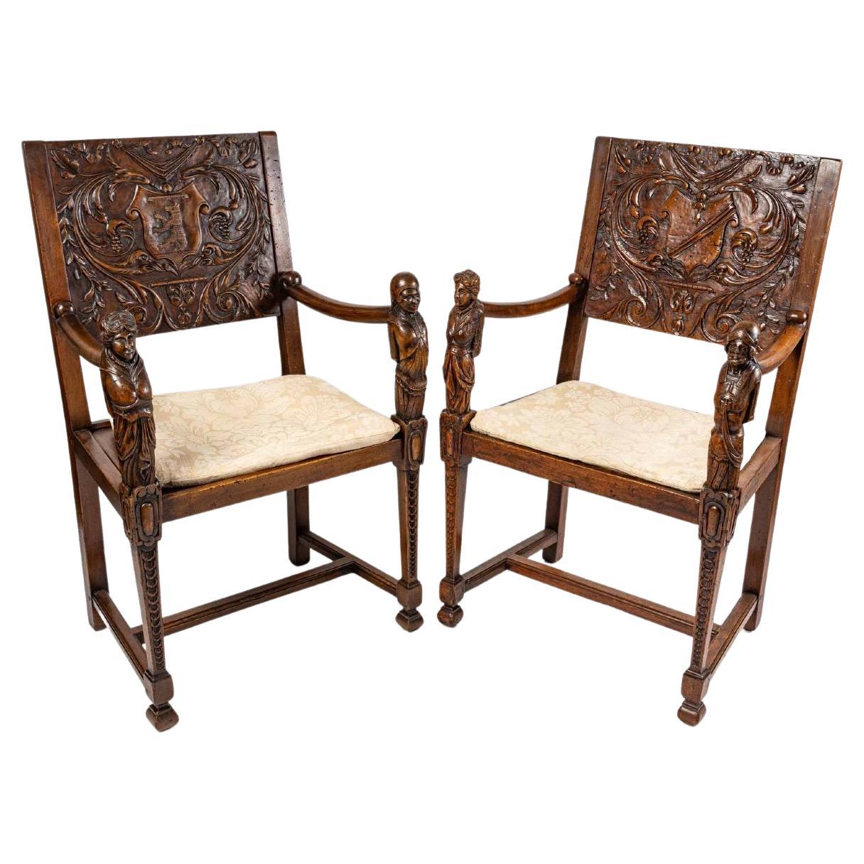 Early Gothic Medieval Cathedral Solid Oak Misericord Bench Chair For ...