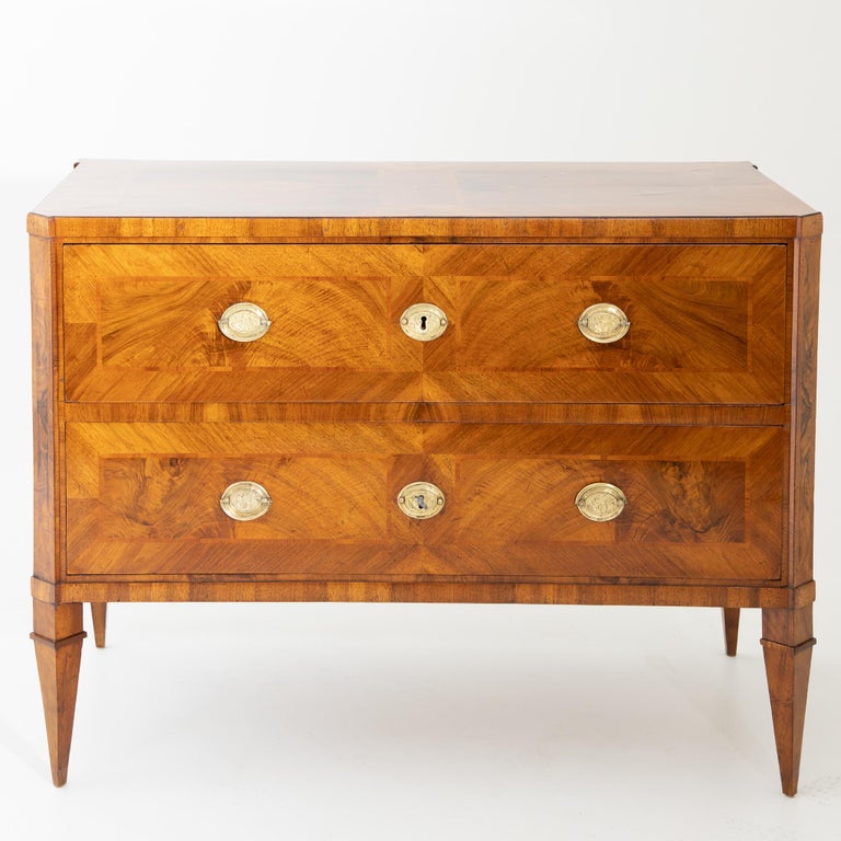 Pair of Neoclassical Chests For Sale at 1stDibs