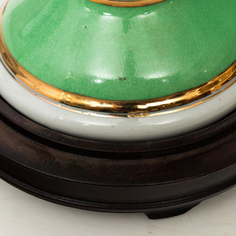 Pair of Neoclassical Style Ceramic Lamps at 1stDibs