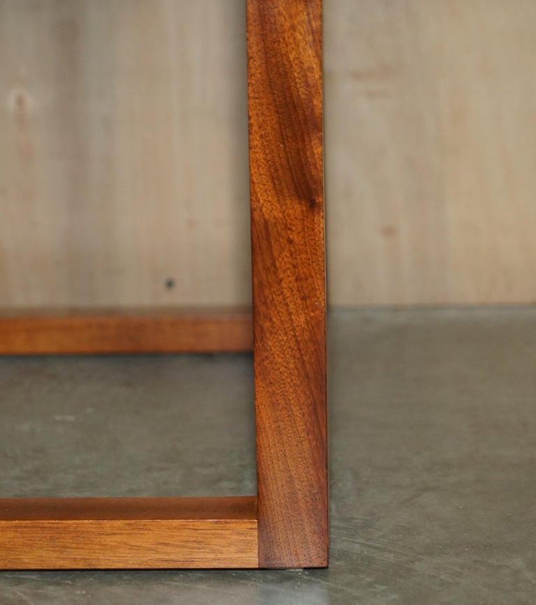 Pair of Nice Hand Made Cherry and Teak Wood Side Tables x 4 Available ...