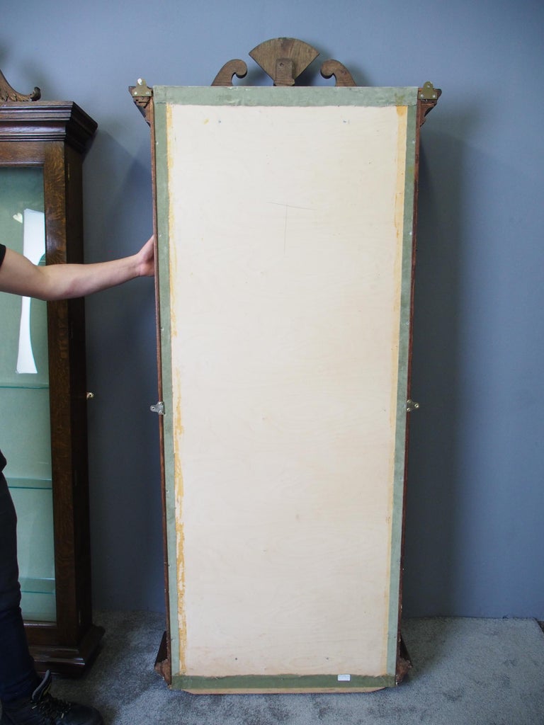 Pair of Oak Bespoke Made Fan Display Cabinets at 1stDibs