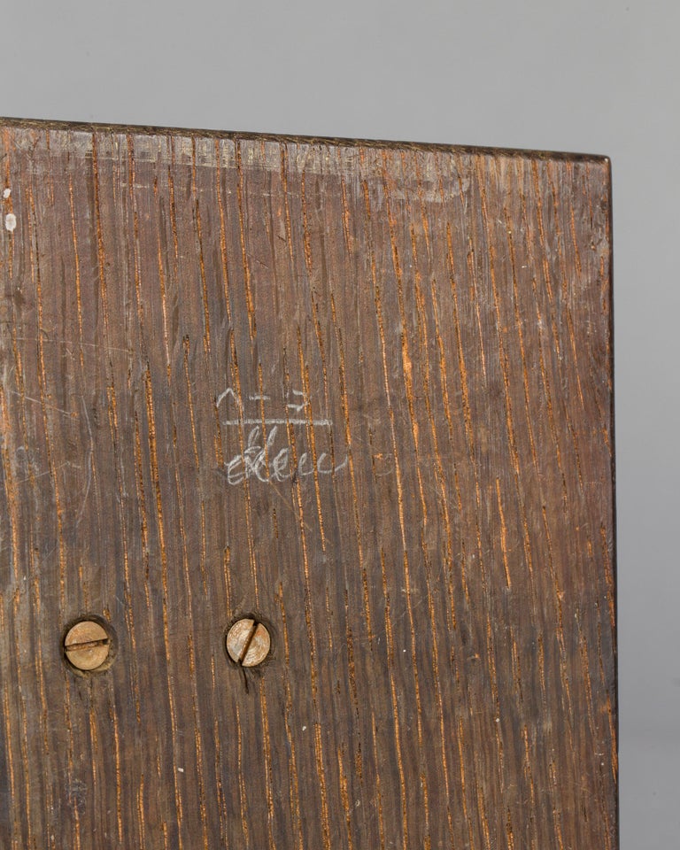 Pair of Oak Wood and Copper Candlesticks by Charles Rohlfs, 1904 For ...