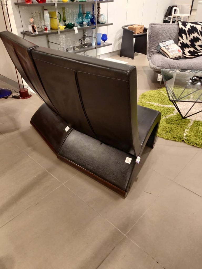 Pair of Official World Cup Soccer 2006 Leather Chairs by Selva, Italy ...