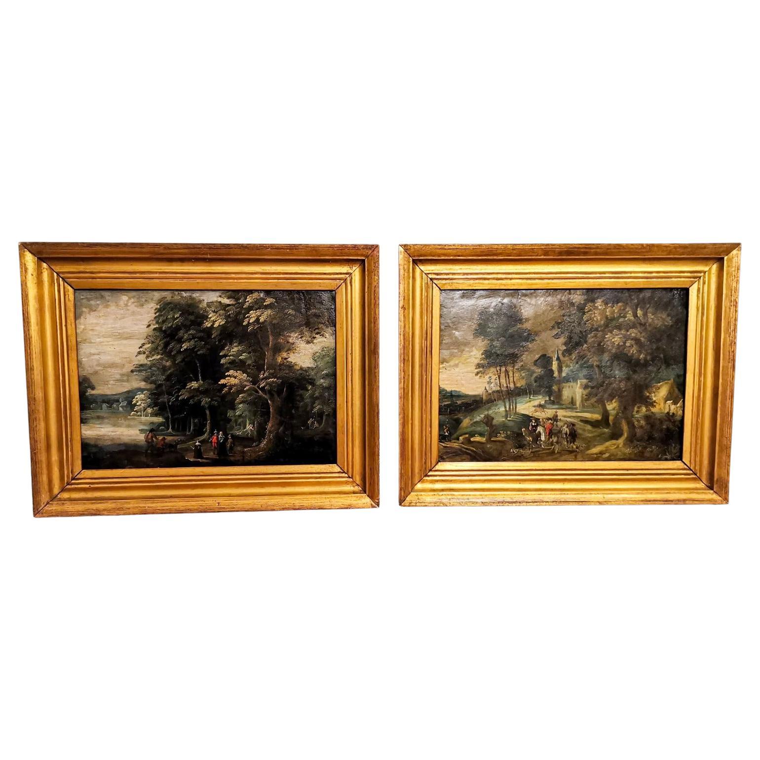17th Century, Dutch Golden Age Oil Painting by Emanuel Murant at 1stDibs