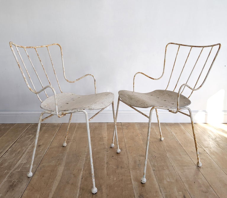 Pair of Original Antelope Chairs by Ernest Race, Midcentury, British ...