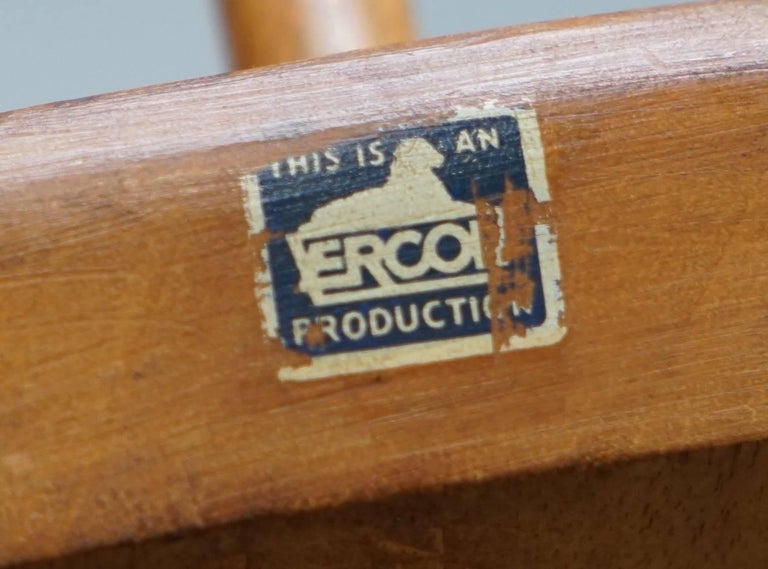 Pair of Original Ercol Productions Windsor Dining Chairs Spindle at 1stDibs