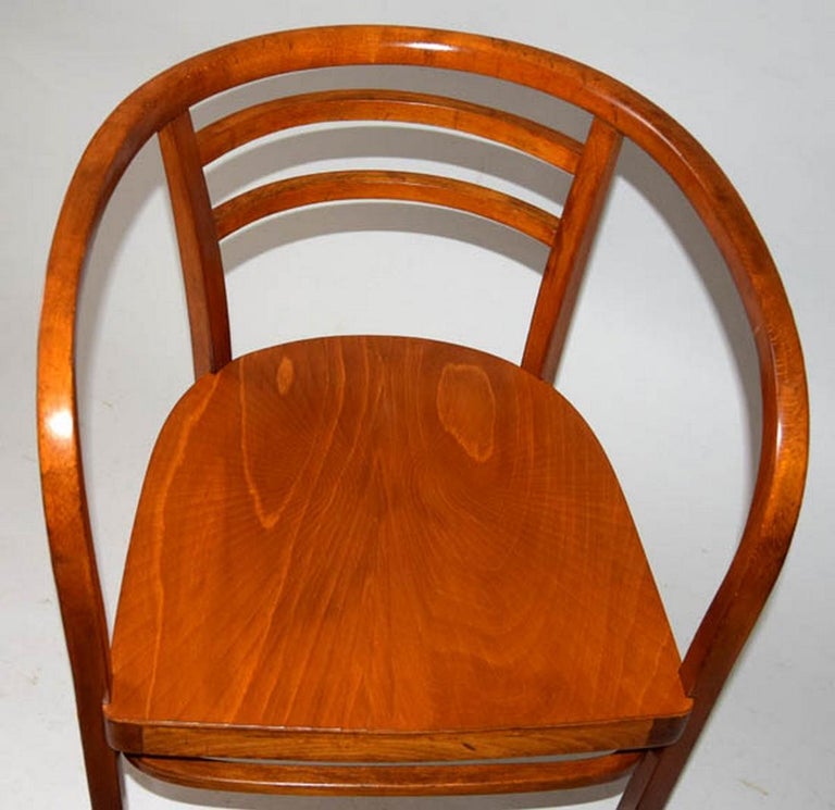 Pair of Otto Wagner Art Deco Chairs / Thonet, 1904 at 1stDibs | thonet ...