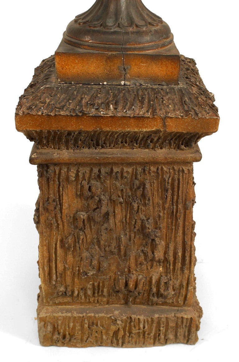Pair of Outdoor English Victorian Urns For Sale at 1stDibs