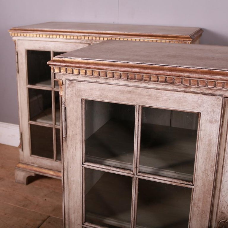 Pair of Painted Buffets at 1stDibs