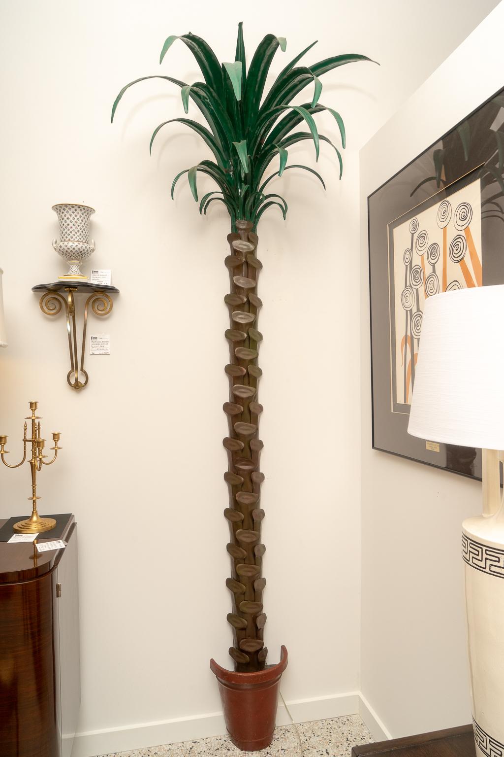 Pair of Palm Tree Form Torcheres at 1stDibs