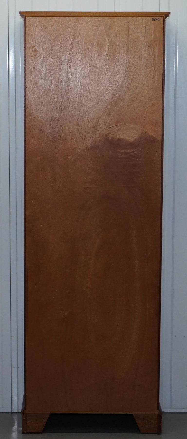 Pair of Panelled Cherrywood Library Office Bookcases Part of a Large ...