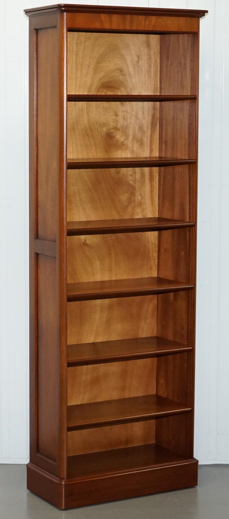 Pair of Panelled Cherrywood Library Office Bookcases Part of a Large ...
