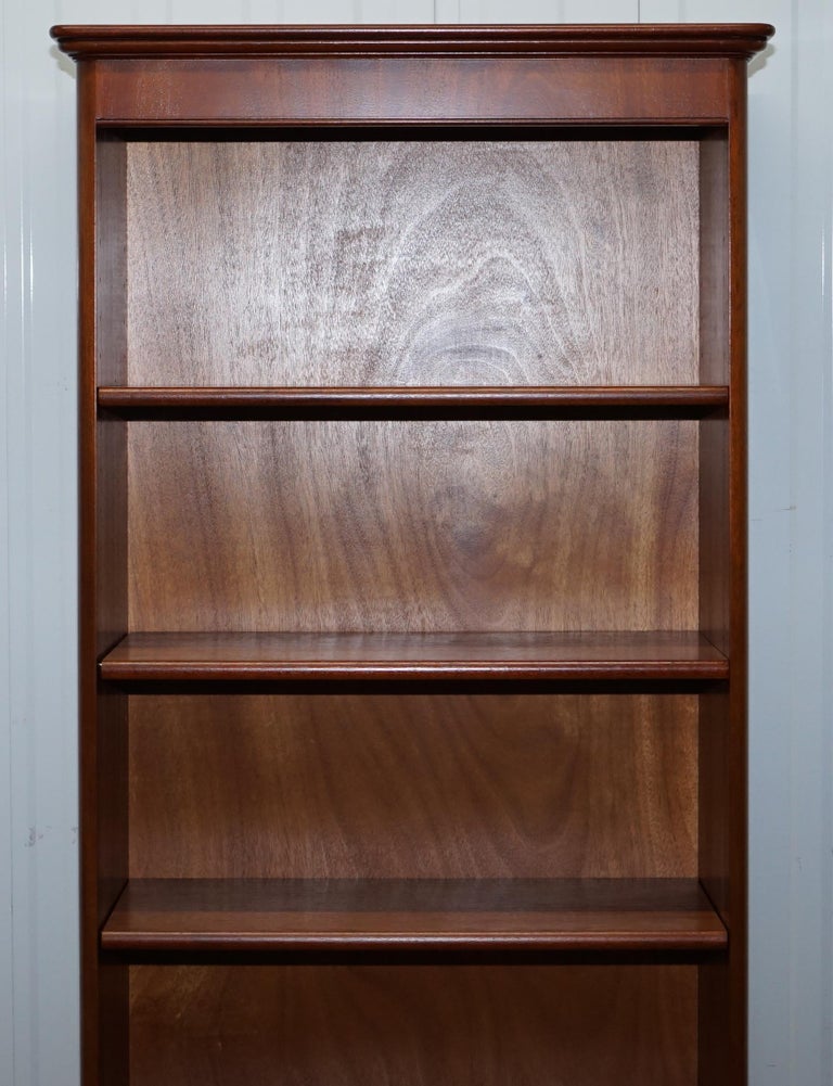 Pair of Panelled Cherrywood Library Office Bookcases Part of a Large ...