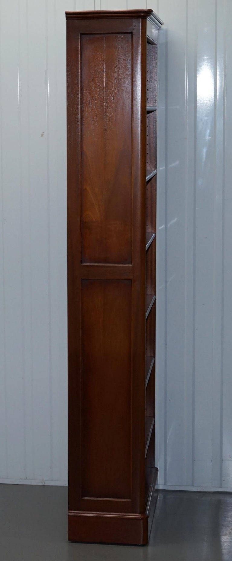 Pair of Panelled Cherrywood Library Office Bookcases Part of a Large ...