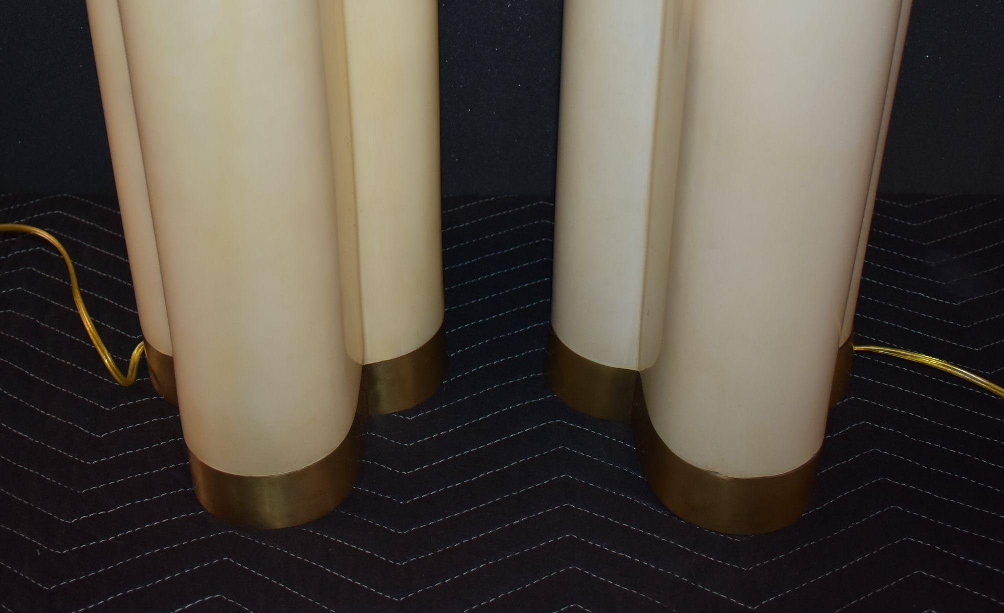 Pair of Parchment Table Lamps at 1stDibs