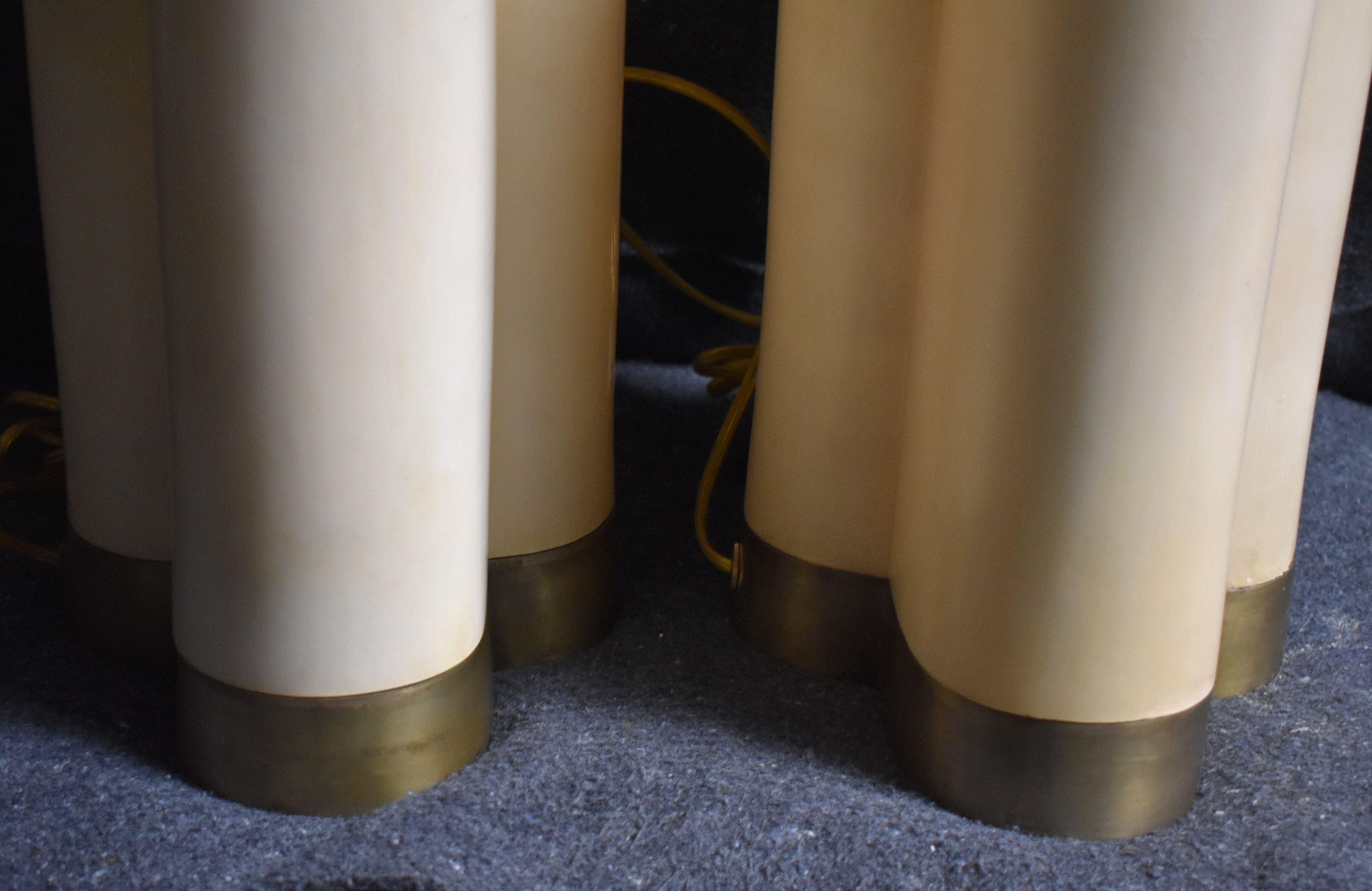 Pair of Parchment Table Lamps at 1stDibs