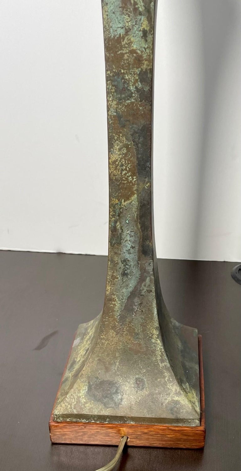 Pair of Patinated Bronze Table Lamps, Stewart Ross James, Hansen ...