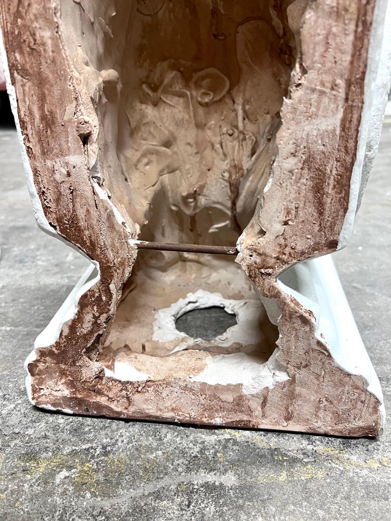 Pair of Patinated White Renaissance Revival Plaster Corbels For Sale at ...