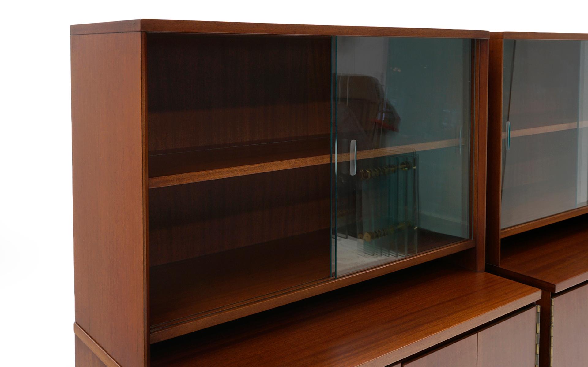 Pair of Paul McCobb Storage Cabinets for Use with or Without the Top ...