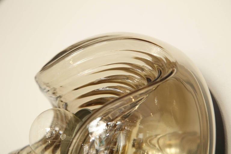 Pair of Peill and Putzler Space Age Sconces For Sale at 1stDibs