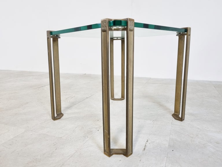 Pair of Peter Ghyczy T24 Pioneer Brass Side Tables at 1stDibs | t24 gilt