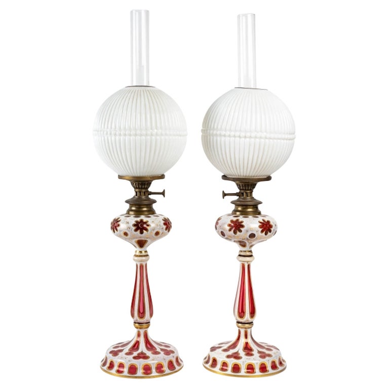 Pair of Petrol Lamps For Sale at 1stDibs