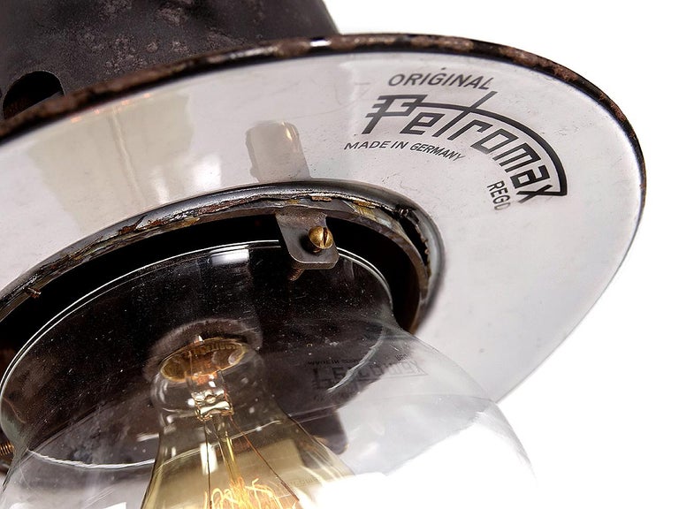 Pair of Petromax Donut Tank Lamps For Sale at 1stDibs