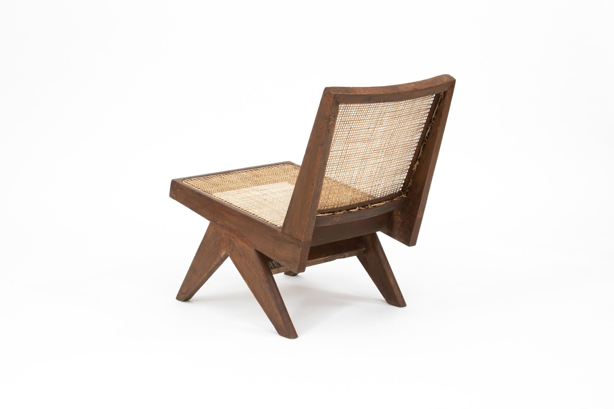 Pair of Pierre Jeanneret Lounge Chairs For Sale at 1stDibs | pierre ...