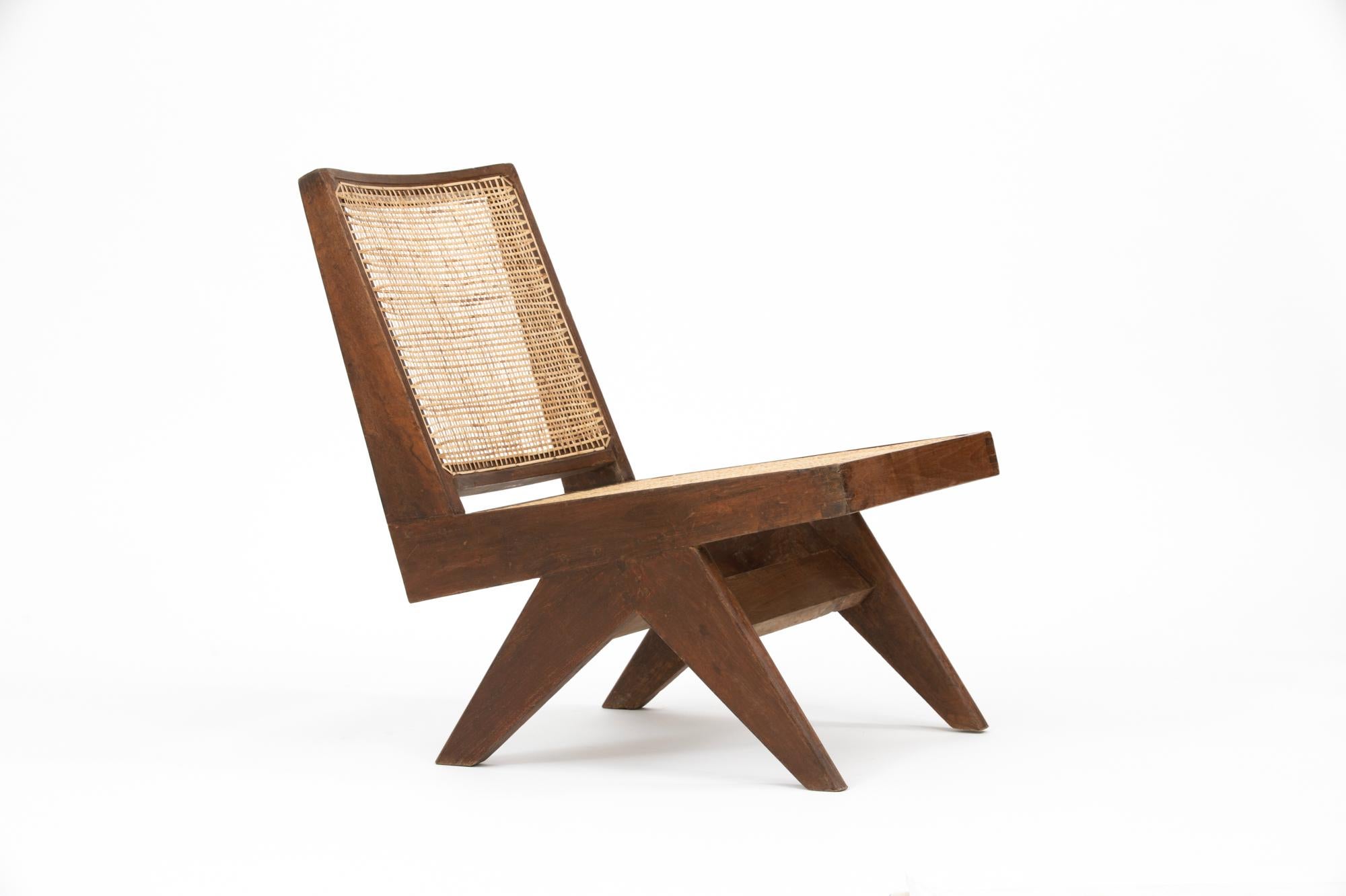Pair of Pierre Jeanneret Lounge Chairs For Sale at 1stDibs | pierre ...