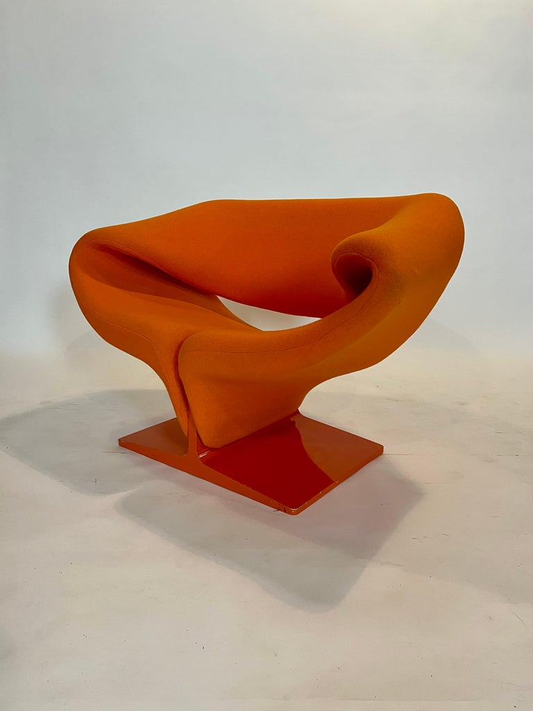 Pair of Pierre Paulin Ribbon Chair by Artifort For Sale at 1stDibs