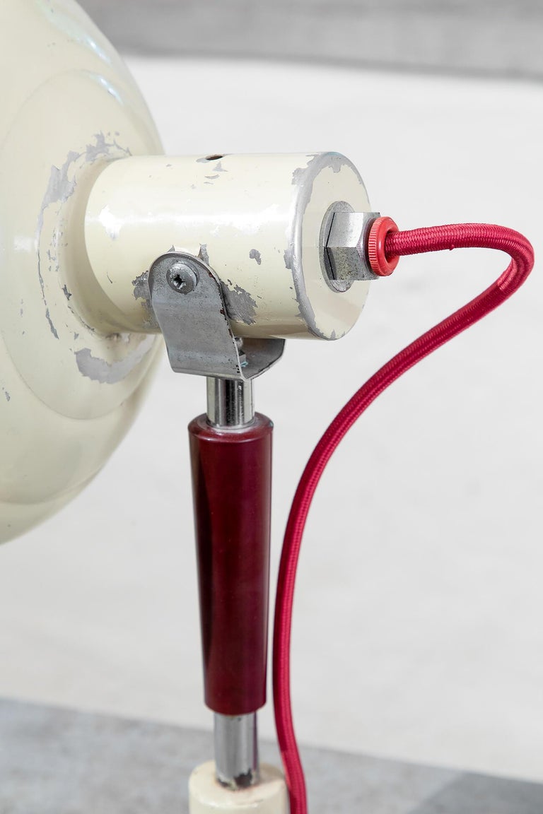 Pair of Pifco Heat Lamps with Cast Iron Base, 1950's For Sale at 1stDibs