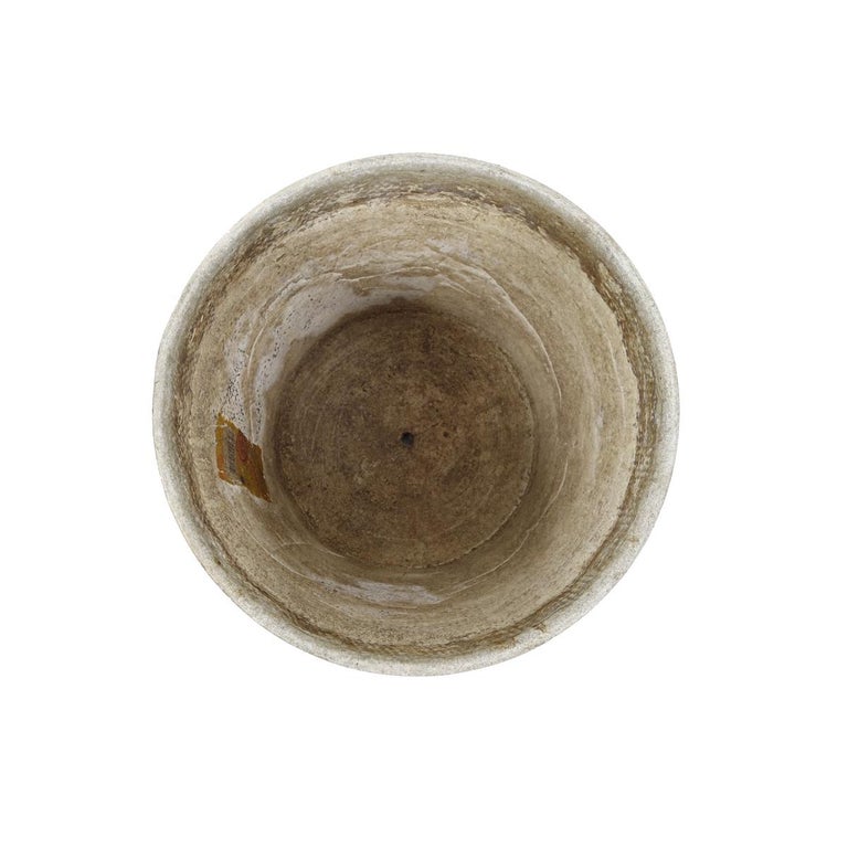 Pair of Planters in Flower Pot Shape with Ribbed Rims by Willy Guhl for ...