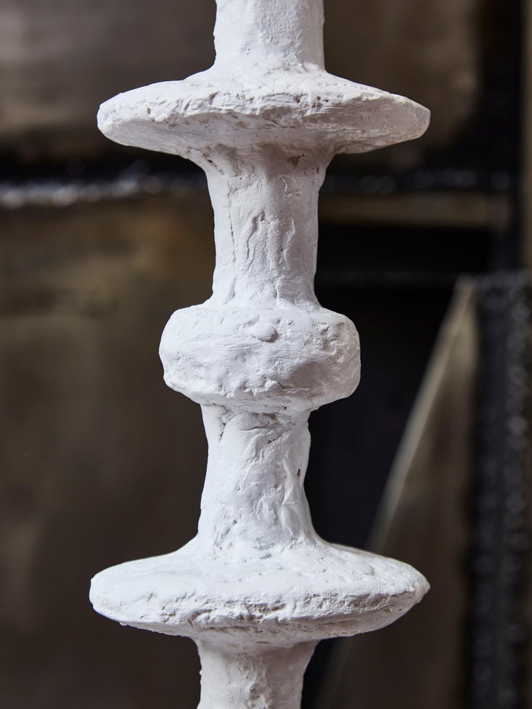 Pair of Plaster Lamps For Sale at 1stDibs