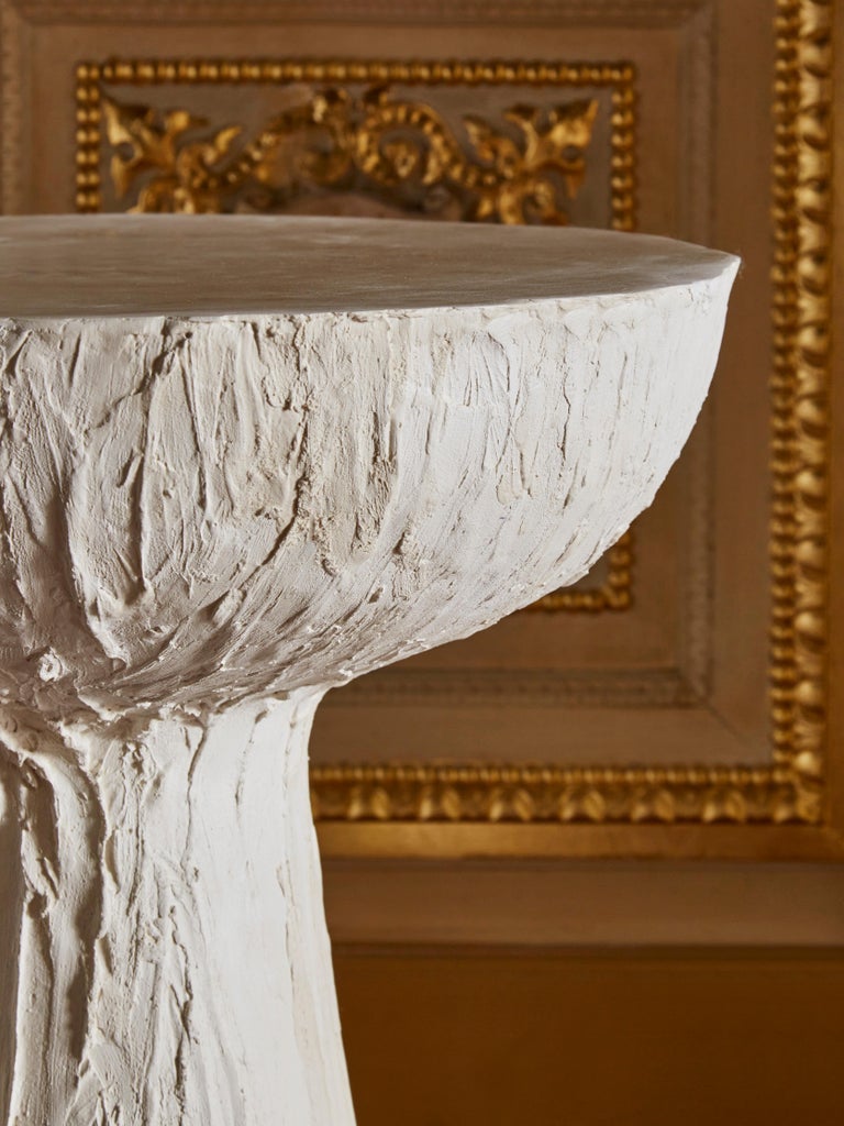 Pair of Plaster Pedestals For Sale at 1stDibs