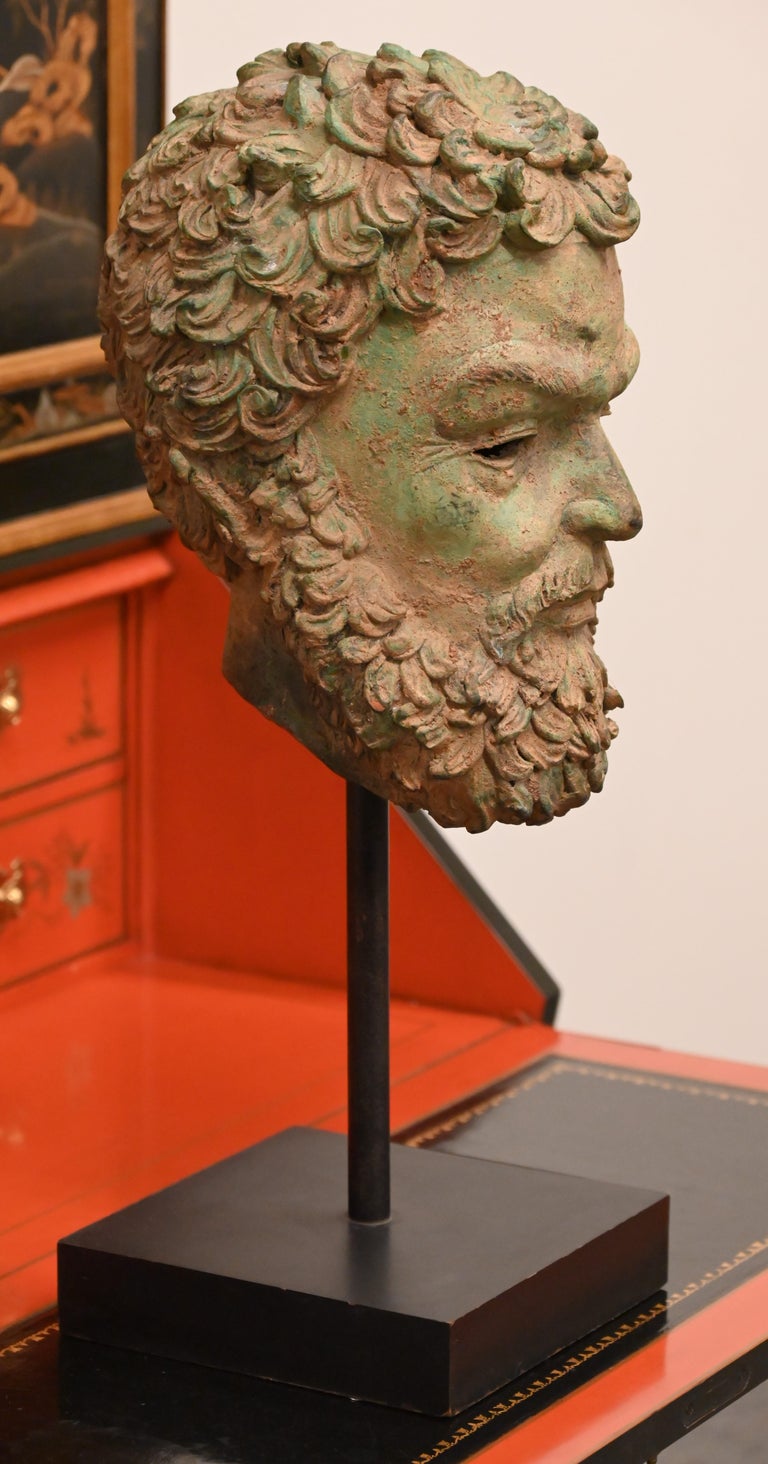 Pair of Decorative Greek or Roman Busts, 1990s at 1stDibs