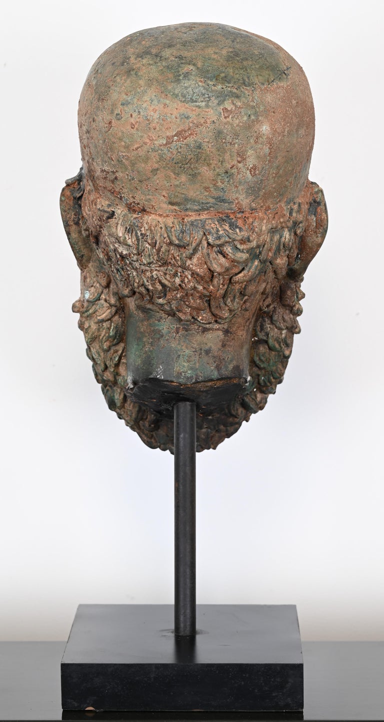 Pair of Decorative Greek or Roman Busts, 1990s at 1stDibs