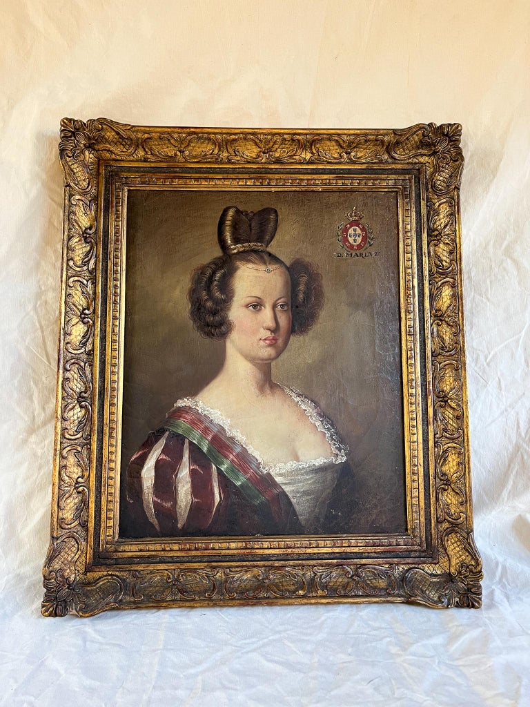 Pair of Portraits of Dom Miguel and Dona Maria ii, 19th Century ...