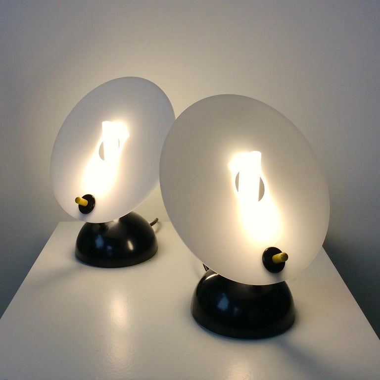 Pair of Post-Modern Table Lamps, circa 1980, Italy For Sale at 1stDibs